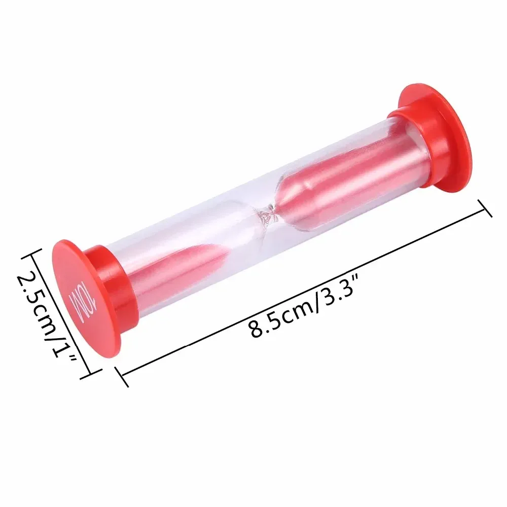 6/Colorful Sand Timer Hourglass Set 0.5 to 10 Minute Sand Clock Timers ...