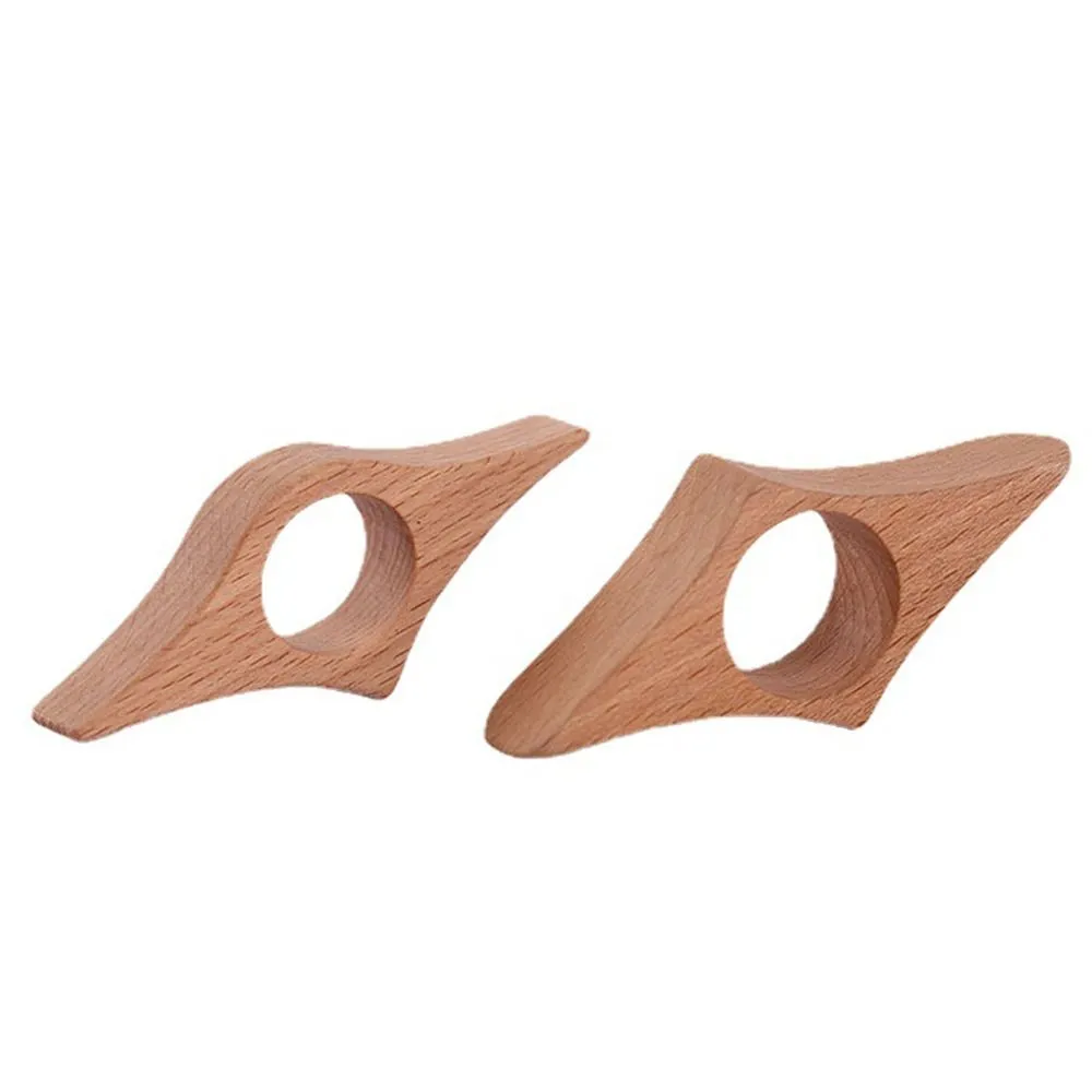 Premium Solid Wooden Thumb Bookmark, One-Hand Reading Thumb Book ...