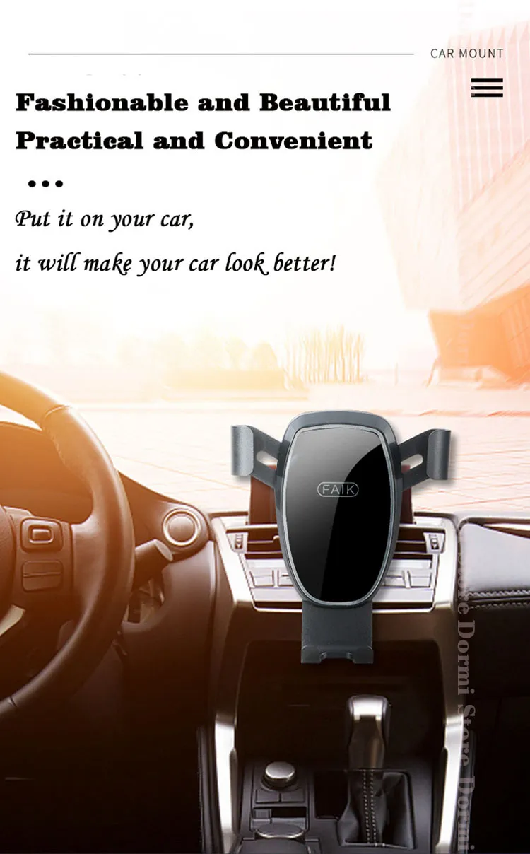 Car Mobile Phone Holder for BMW X5 M E70 2007-2013 Air Vent Mount ...