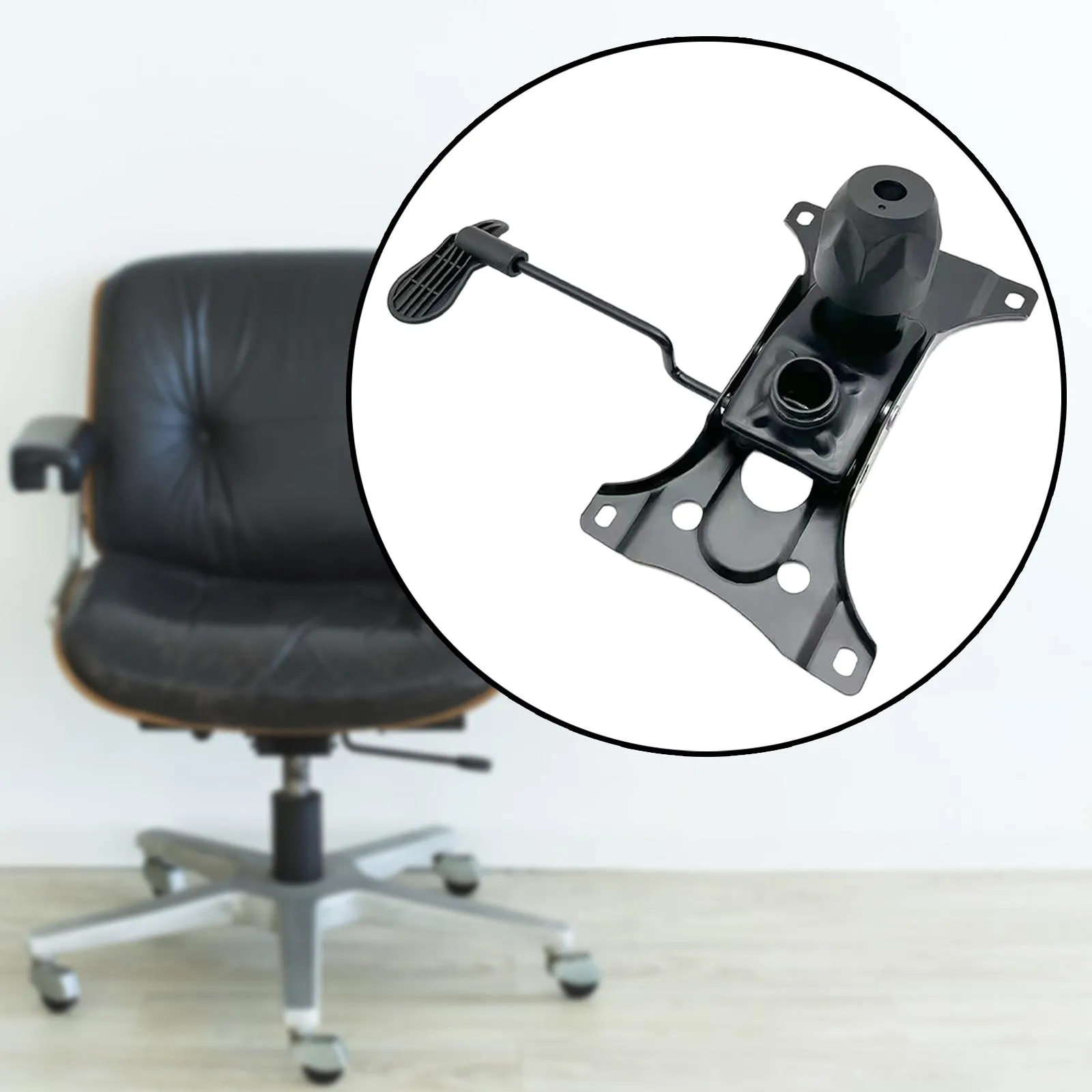 Office Chair Headrest Attachment Steel Base Tilt Control Mechanism With ...