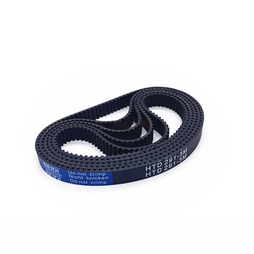 Rubber HTD 3M Arc Tooth Timing Drive Belts Widths 6-20 mm Lengths 621 ...