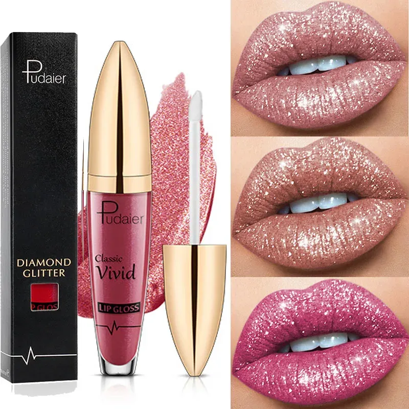 Diamond Shimmer Lip Gloss, Waterproof & Long Lasting... From Ddmyhome ...