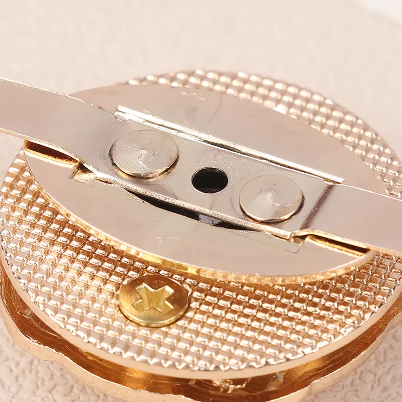 Flower Shape Metal Bag Clasp Lock Snap Fastener for Handbags and Purse ...