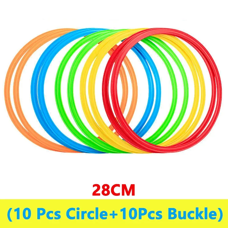 Lattice Jump Ring Set: ful Hoops for Kids Outdoor Physical Training ...