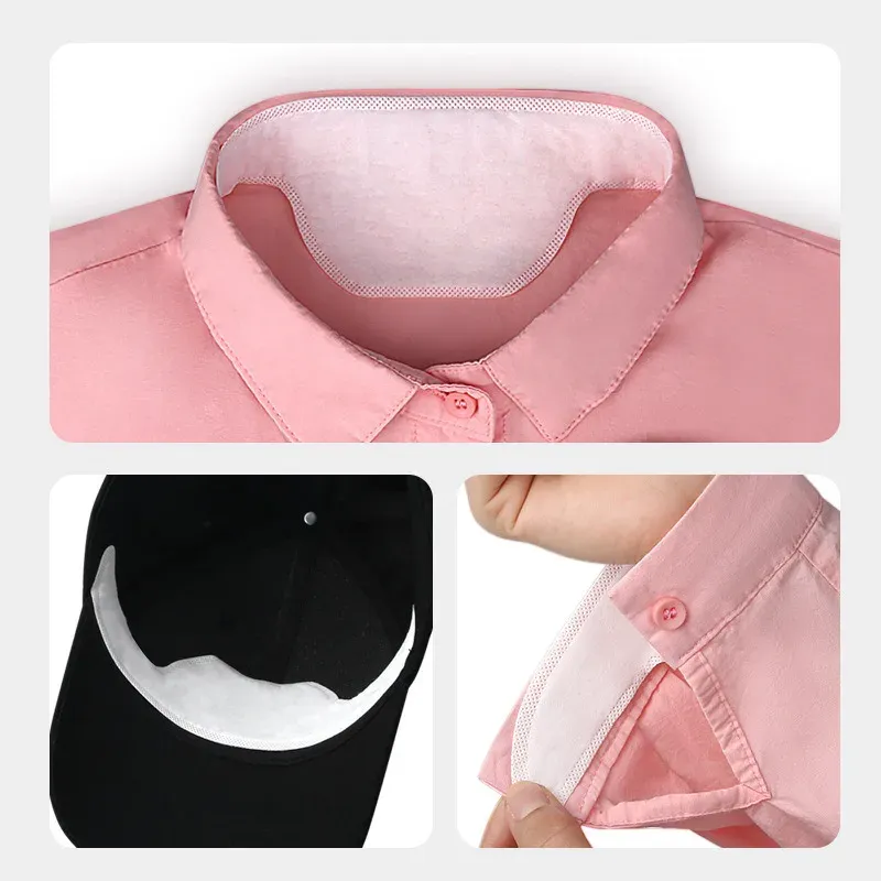 DHgate.com:Disposable Sweat Pads Collar Protectors - 10 Pcs Invisible ...