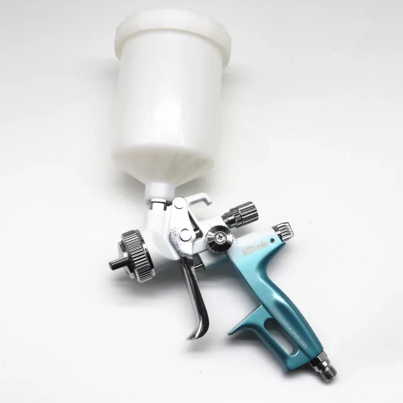 DHgate.com:3mm Air Spray Gun Kit w/ Nozzle, 400CC Tank & Adapter - HVLP ...