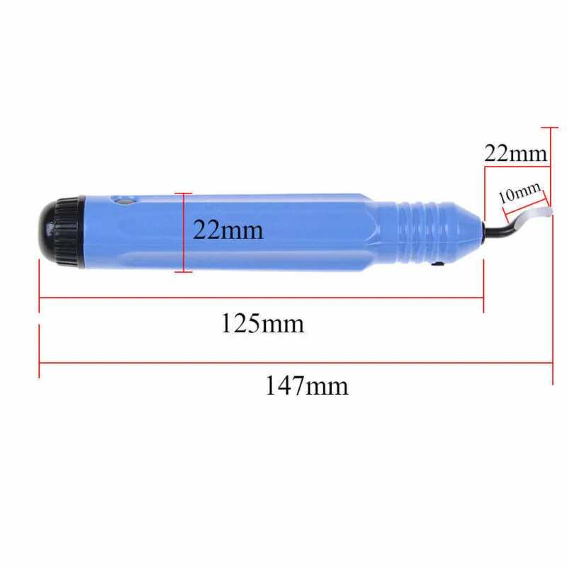Deburring Tools For Metal, Wood, And Plastic: HSS Hand Burr Trimming ...