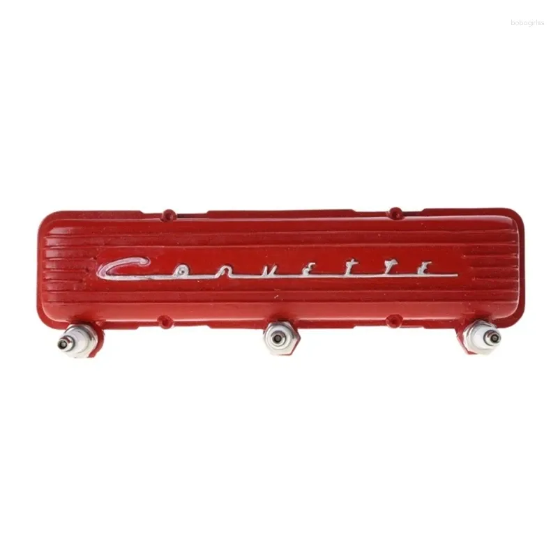 Key Hangers For Wall Vintage Style Shelf: Repurposed Valve Cover Rack ...