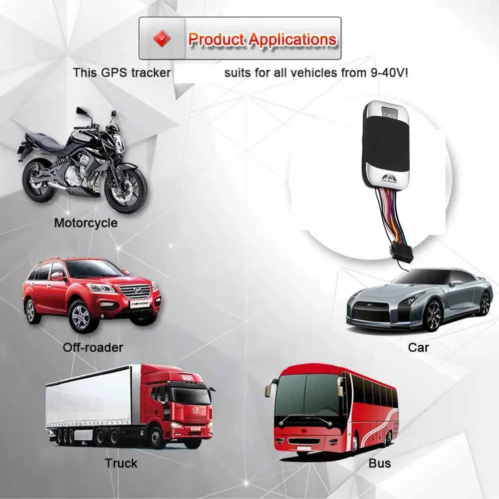 Real Time 4G Car GPS Tracker TK303F: Waterproof, Cut Off Oil, Shock ...