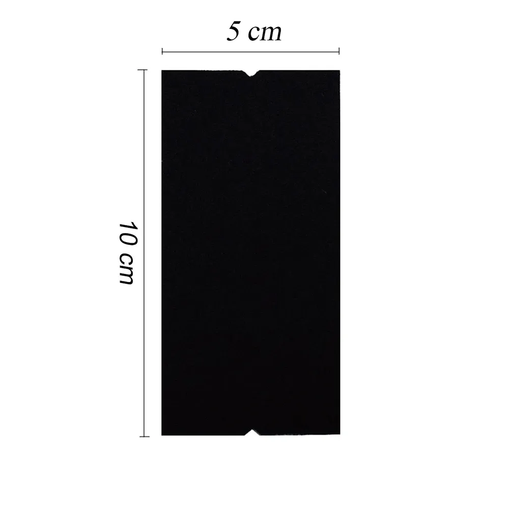 1m Roll of Black Self-Adhesive Felt Fabric for Car Wrap Scraper, 4.8cm ...