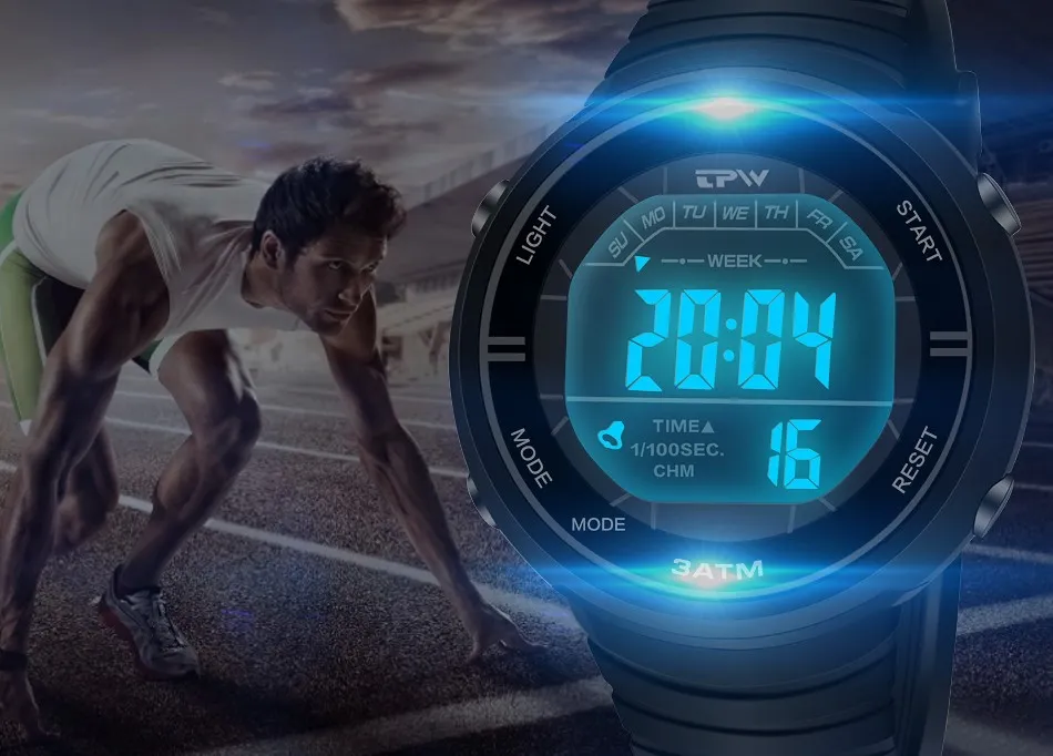 DHgate.com:Shock-Resistant 3ATM Waterproof Digital Sports Watches with ...
