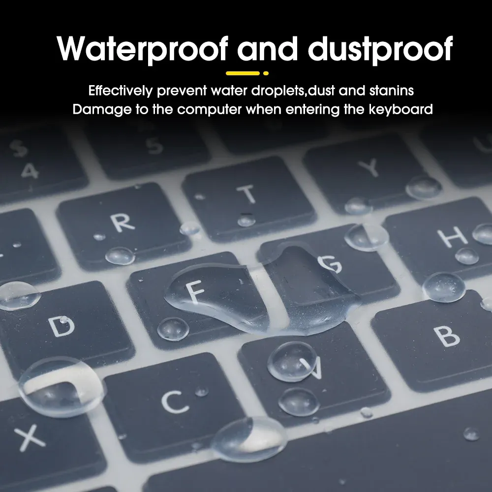 DHgate.com:Ultra-Thin Transparent Keyboard Cover - Universal Waterproof ...