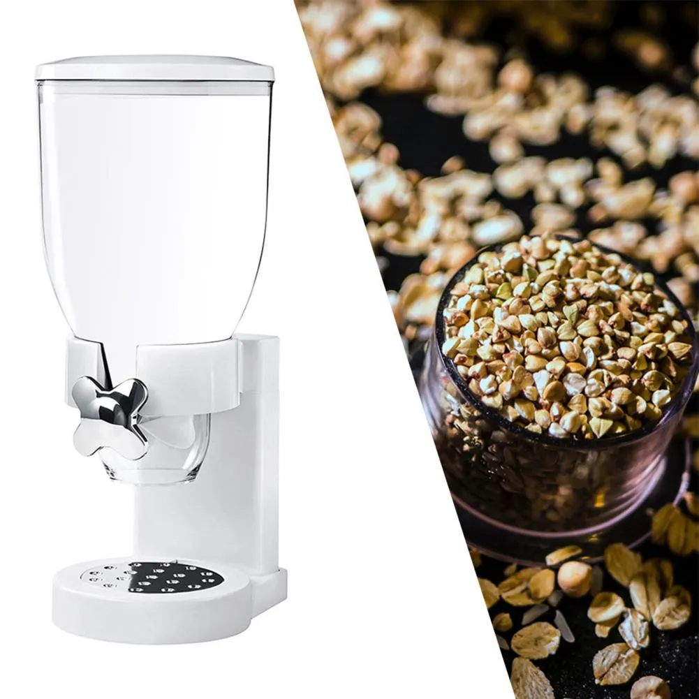Safe and Efficient Dustproof cereal dispenser with Anti-Leak Technology ...
