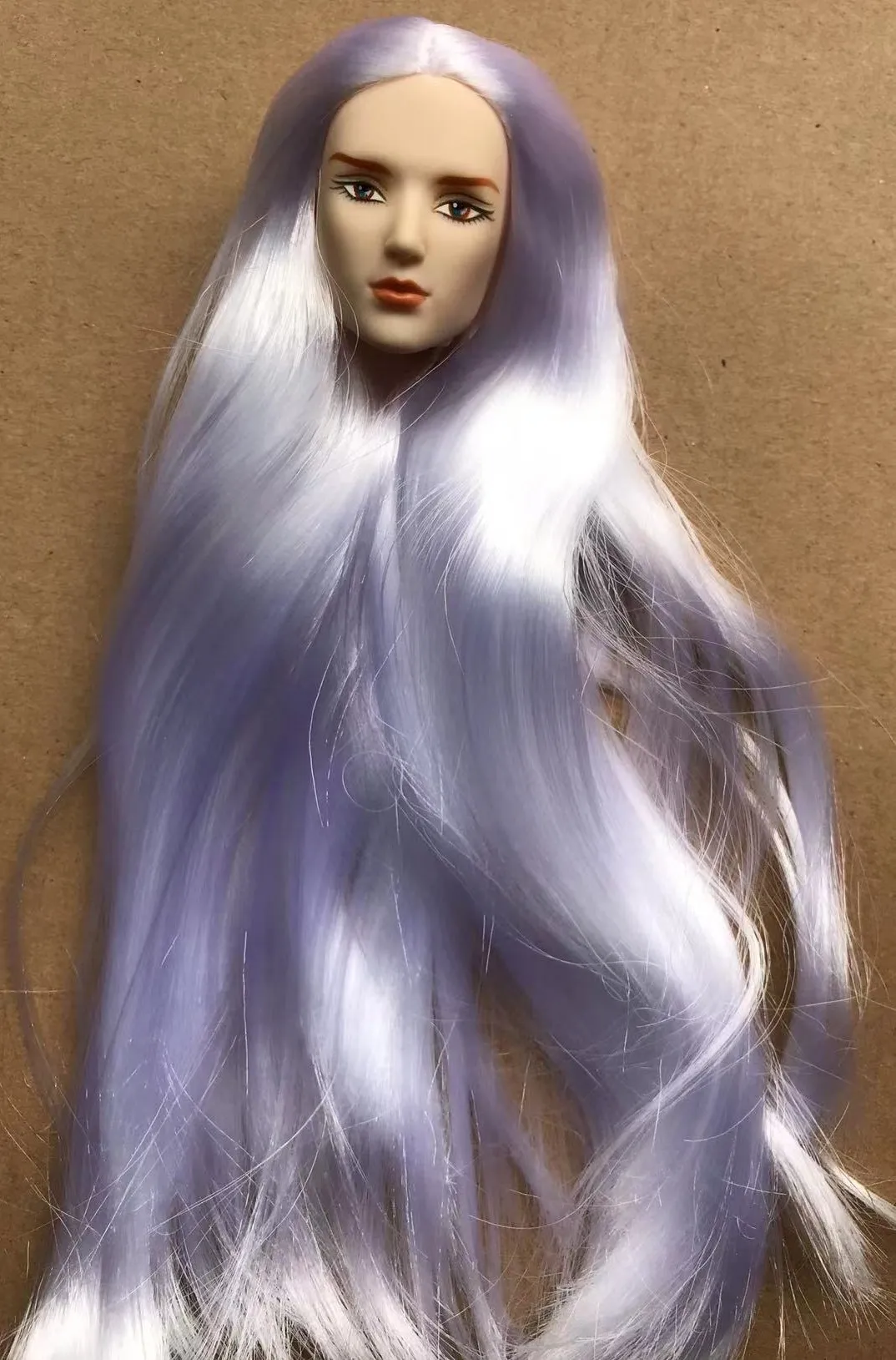 Chinese Male Doll Head Body Figure White Multi Joints Movable Doll Toy ...