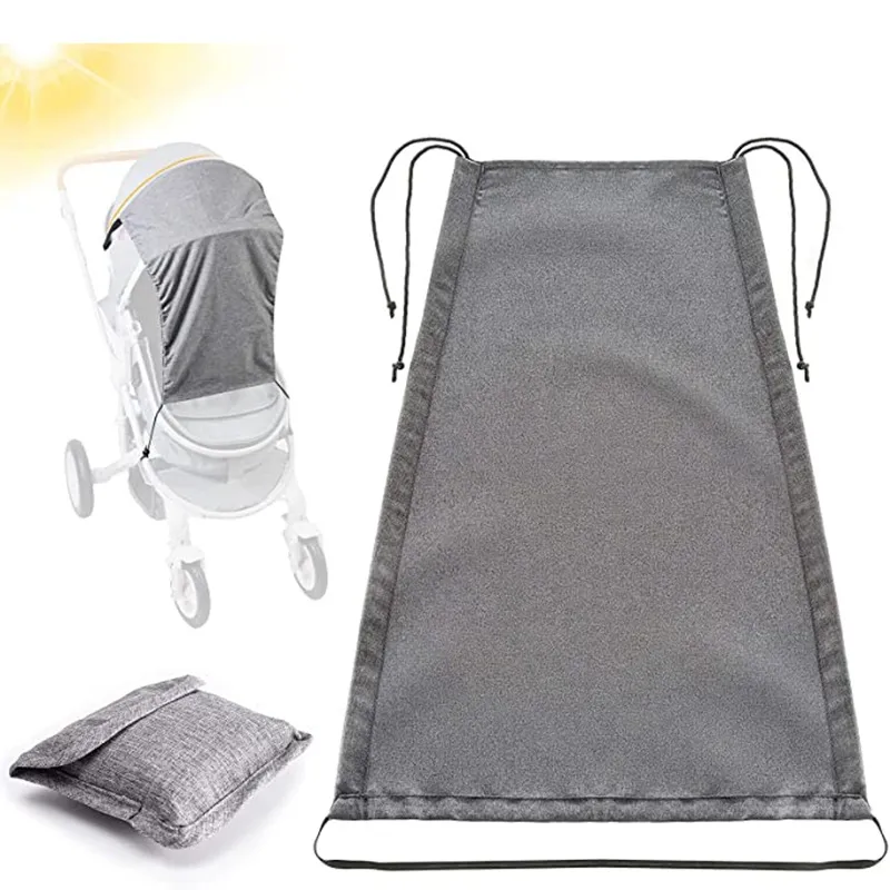 Universal Stroller Sun Shade Canopy: UV Protection Cover For Baby ...