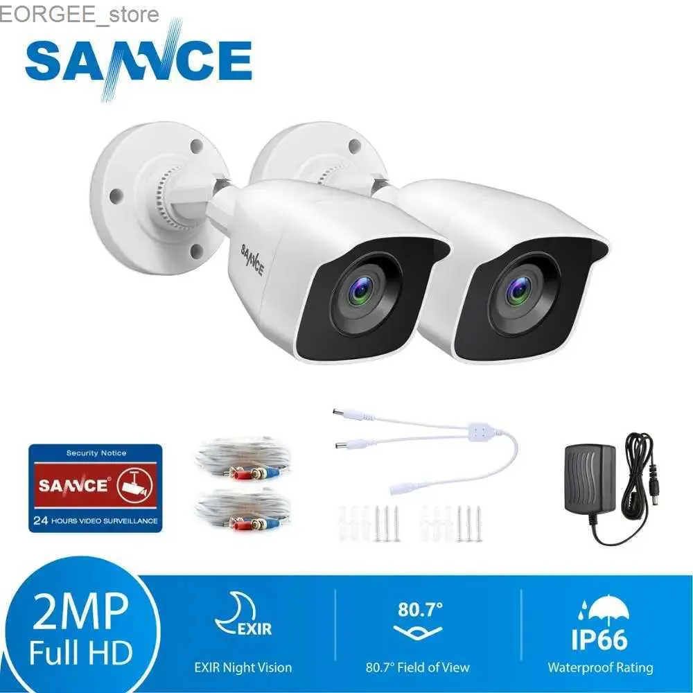 DHgate.com:2024 UpgradedSANCE 2PCS 1080P Outdoor Security Camera System ...
