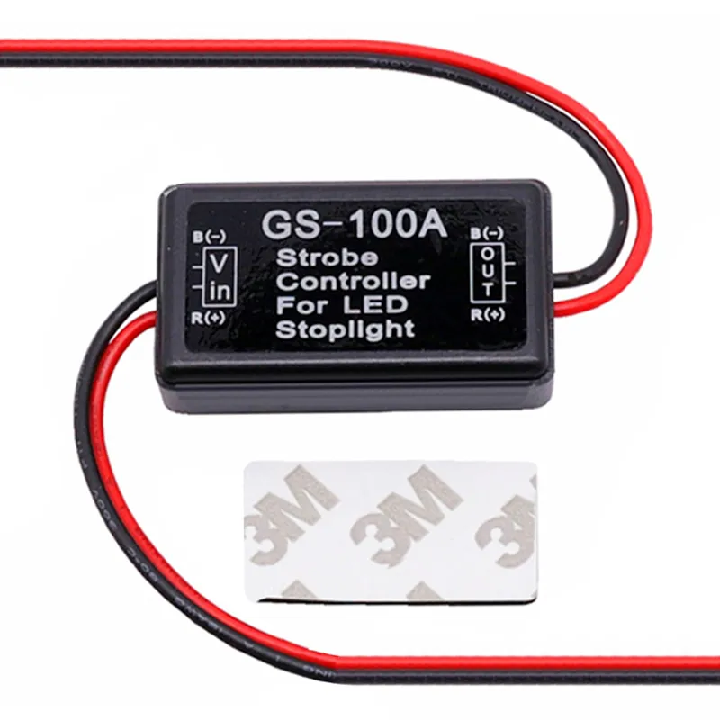 Strobe Controller Brake Light Flasher Module GS-100A for Vehicles Car ...