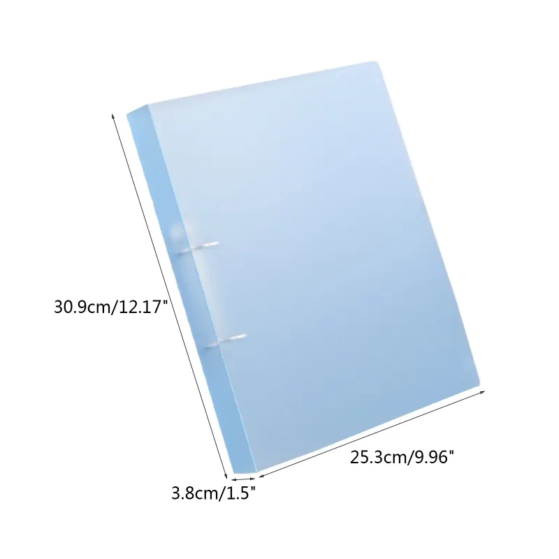 A4 Binder Folder 4-ring 2-ring Expanding File Office Document Organizer ...