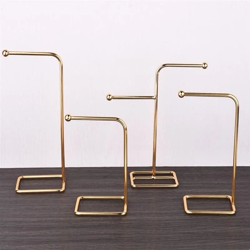 Jewelry Organizer Display Shelf Metal Earring Storage Rack for Earrings ...