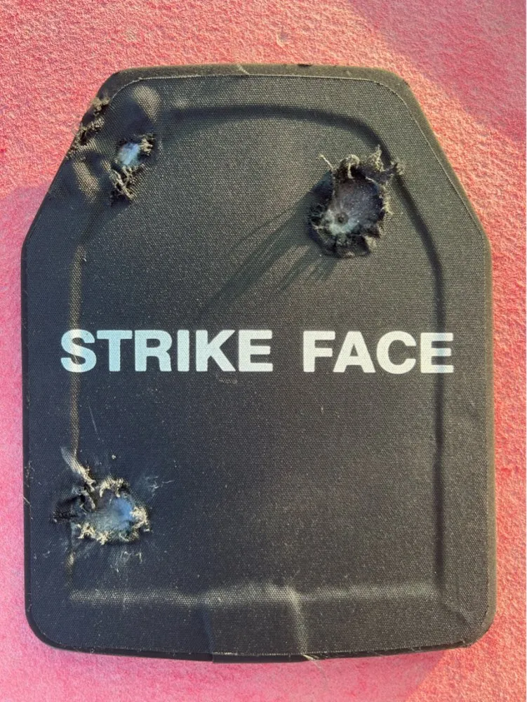 NIJ IIIA 10X12 Anti Bulletproof Steel Plate Panel For Tactical 5 Minute ...