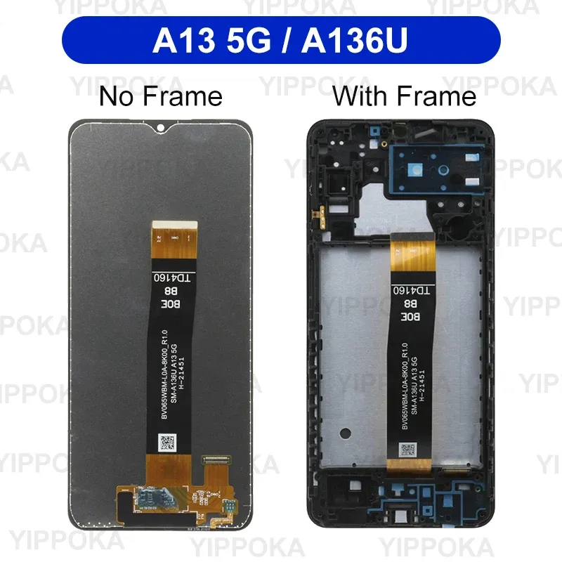 Samsung Galaxy A13 5G LCD Touch Screen Replacement for Models A136 ...
