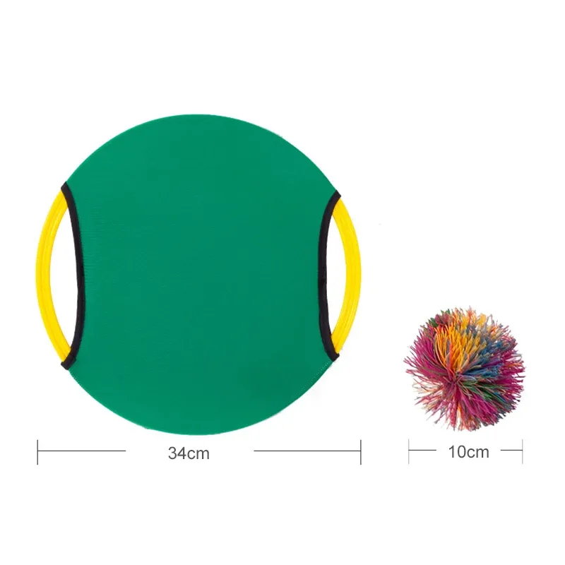 Catch Ball Game Toy Throwing Bouncy Ball Plate for Kindergarten Kids ...