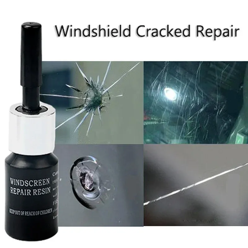 Car Glass Scratch Repair Fluid Agent Set for Windscreen Window: Nano ...