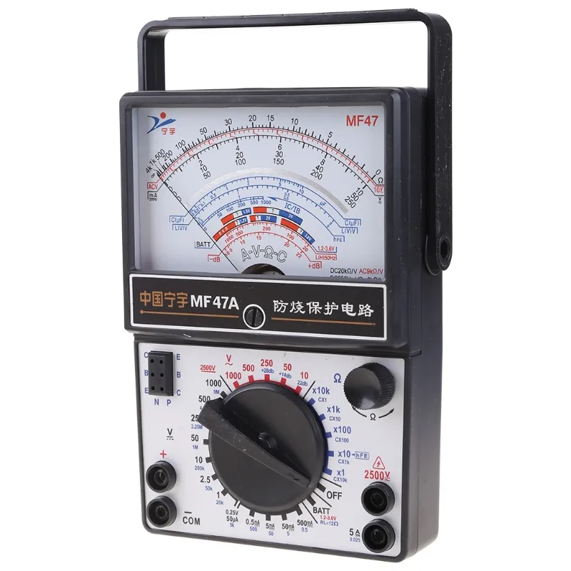 57EA1AA802048 Digital Panel Multimeter AC/DC Current Tester, Analog ...