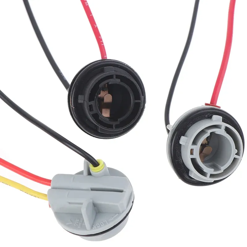 BAY15D 1156 1157 Bulb Socket Plastic Lamp Holder Car Accessories ...
