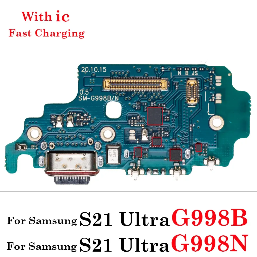 USB Dock Connector Charging Port Flex Cable for Samsung Galaxy S21 FE ...