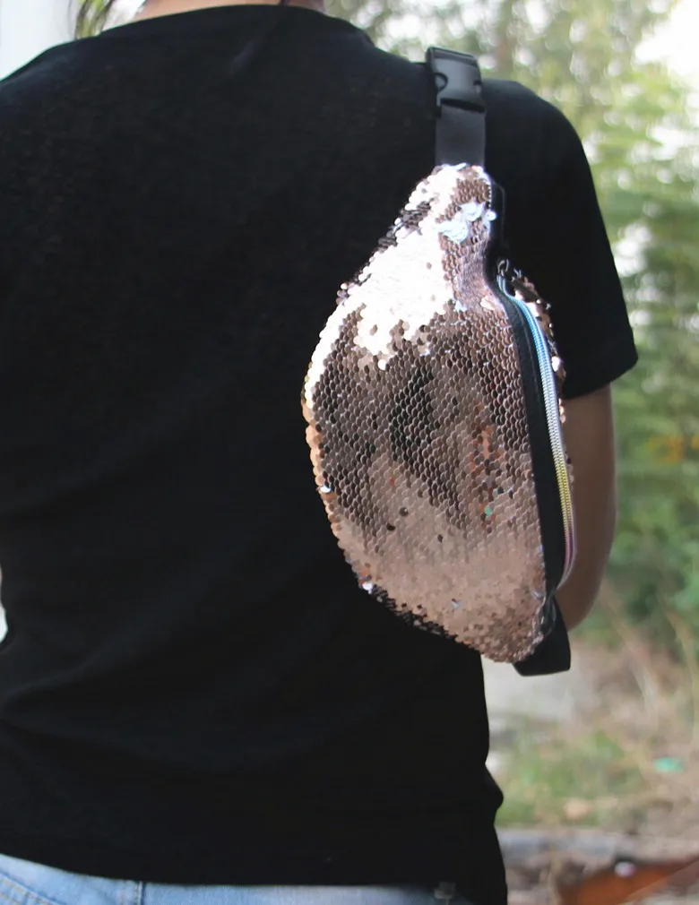 Sequin Fanny Pack Crossbody Bag - Stylish Ladies Waist Bag, Shop Now ...