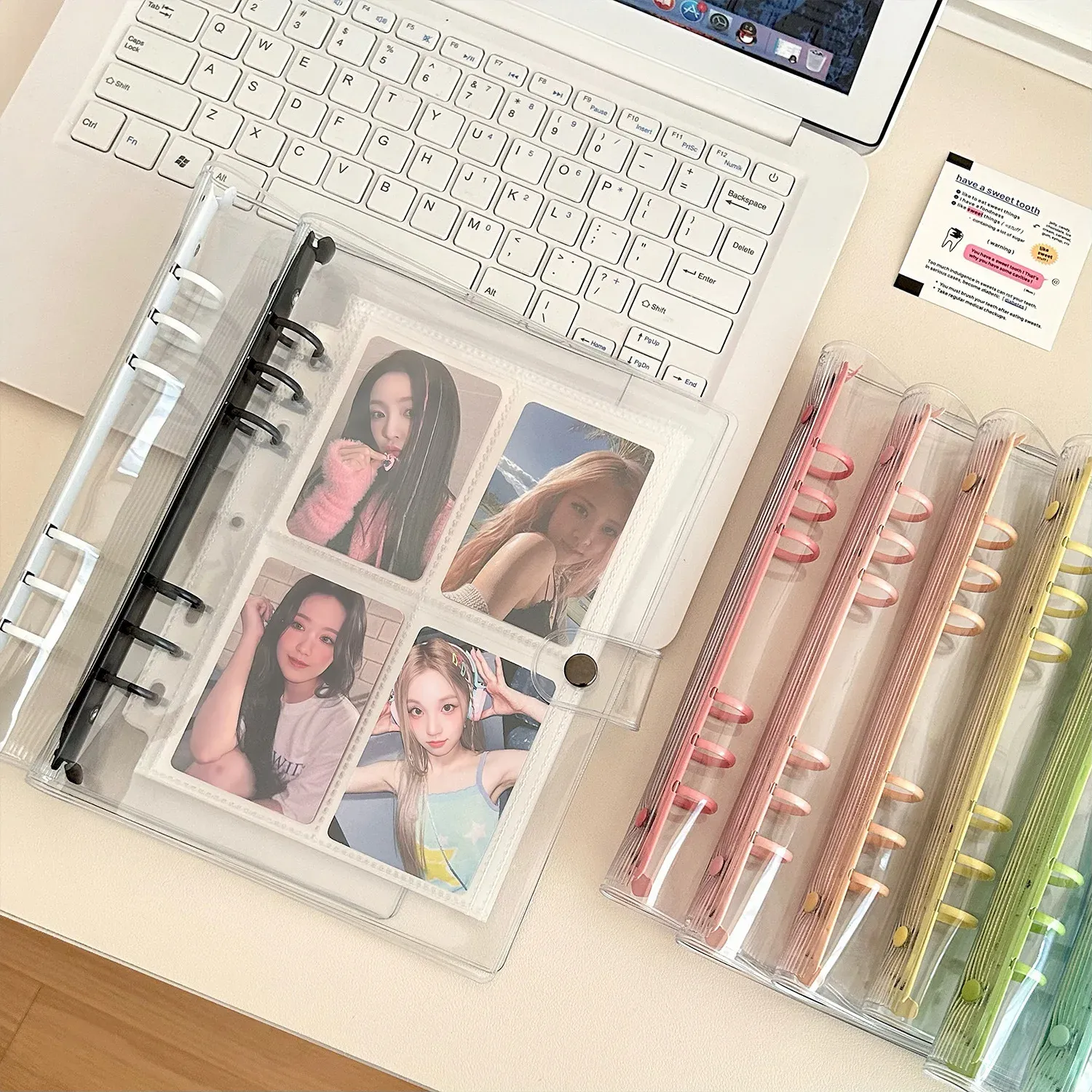 A5 Transparent Pvc Binder Photocards Holder Storage... From Ddmymaster ...