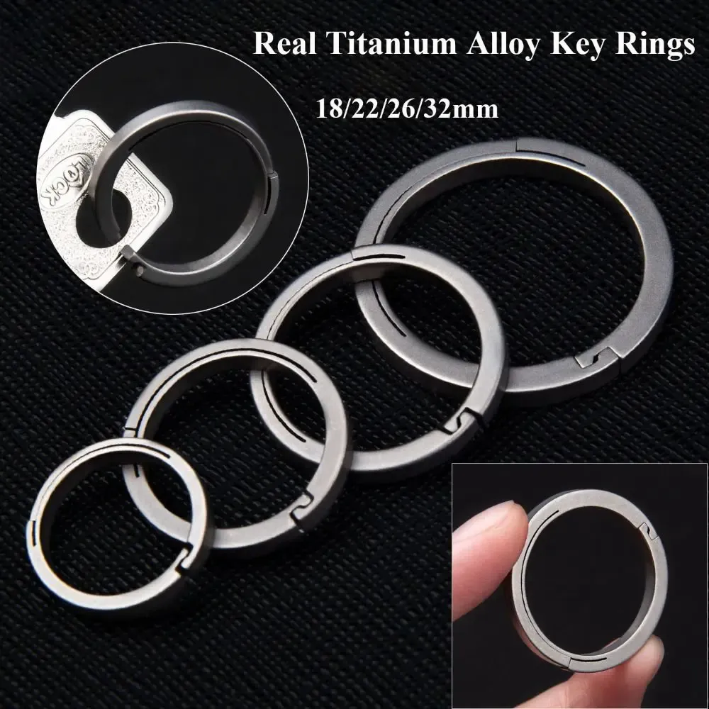 DHgate.com:Ultra-Light Titanium Alloy Keyrings with Customizable Sizes ...