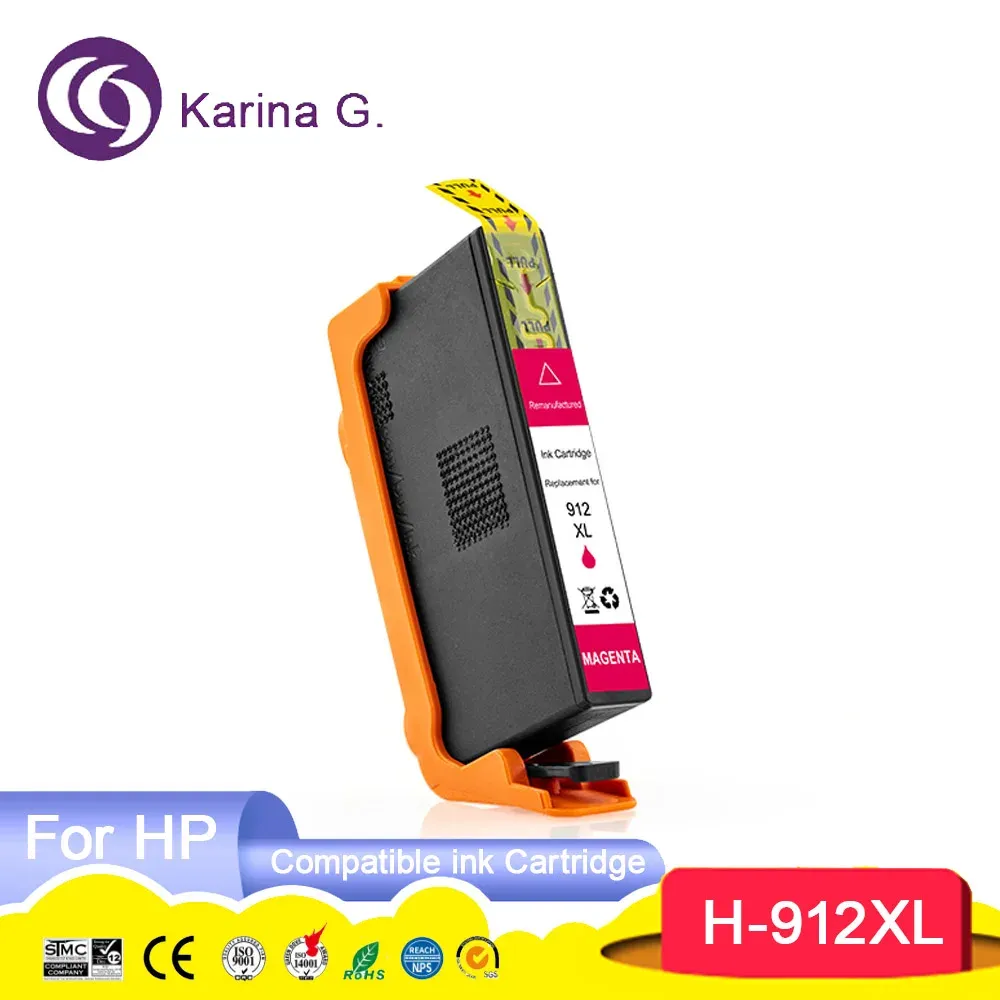 912XL 917XL 912 917 XL Remanufactured Color Inkjet Ink Cartridge for HP ...