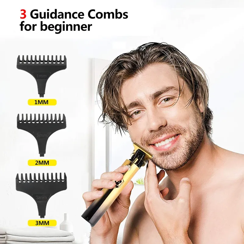 DHgate.com:Professional USB Rechargeable T9 Hair Clippers - 0mm ...