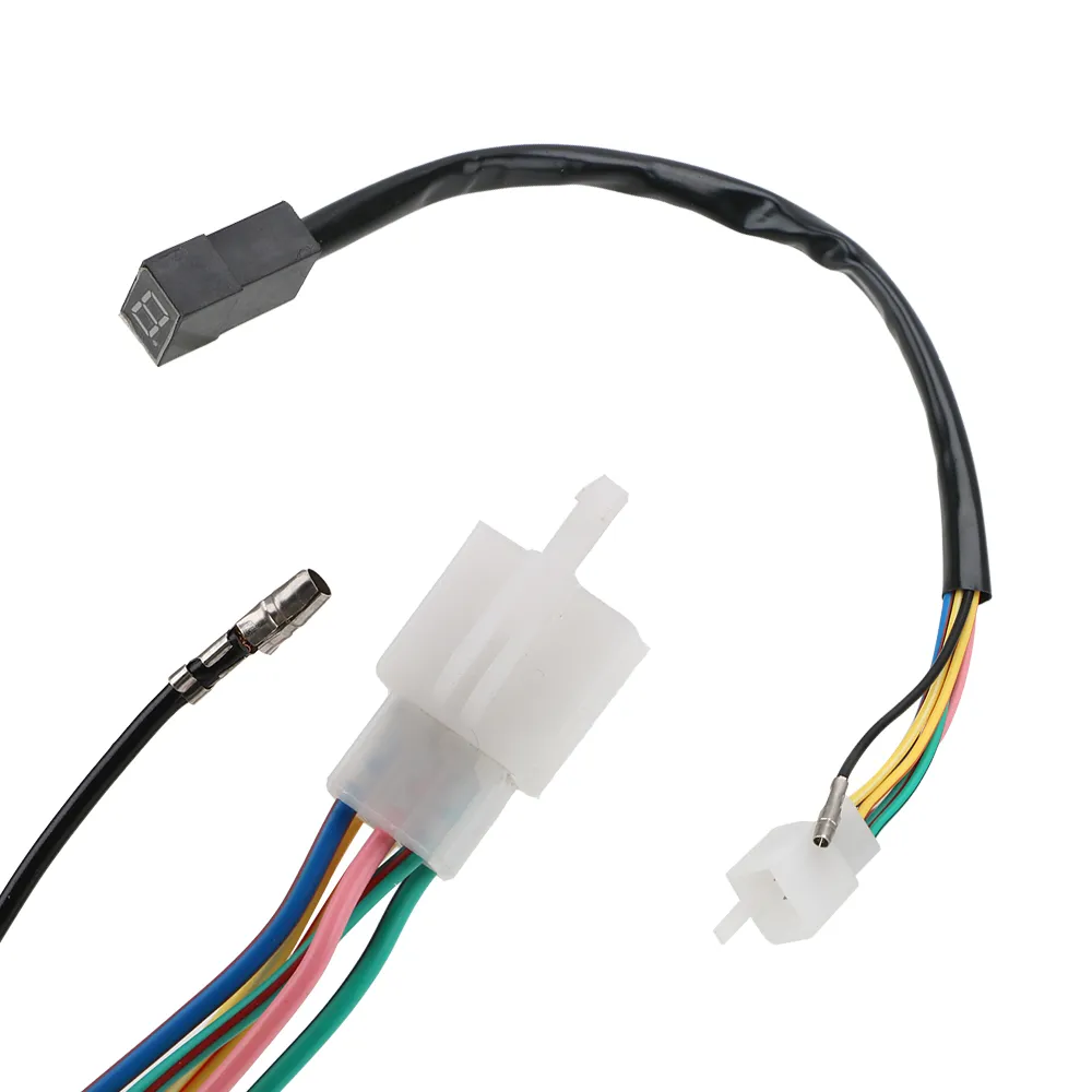 Motorcycle Gear Indicator: LED 5-Gear Shift Display with Lever Sensor ...