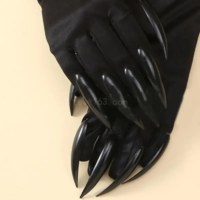 DHgate.com:Spooky Sparkly Vampire Claw Gloves: Halloween Cosplay ...