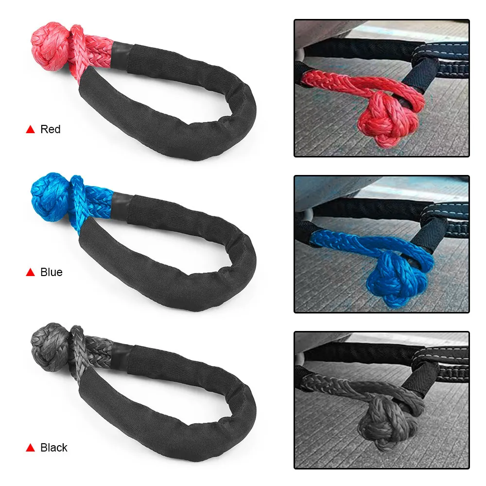 DHgate.com:Ultra-Strong 17T Soft Shackle with UHMWPE Rope for ATV, UTV ...