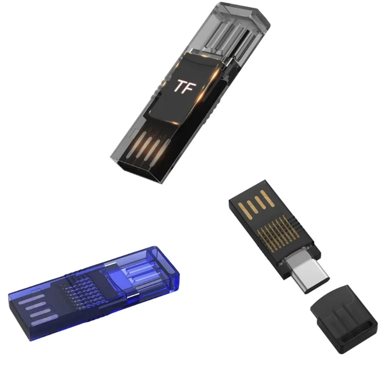 2 in 1 USB 3.0 Memory Card Reader with Micro SD Slot High-Speed Writer ...
