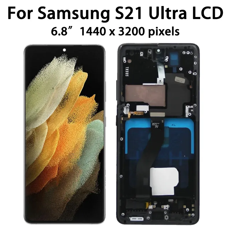 DHgate.com:Samsung S21 Ultra LCD Screen Replacement Kit 5G OLED Display ...