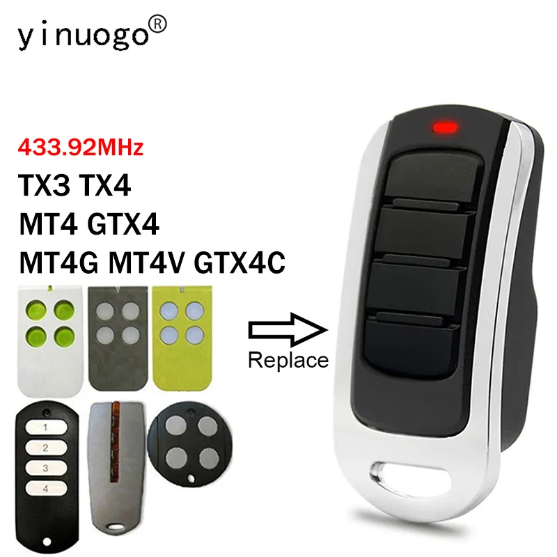 DHgate.com:4-PackMHOUSE Gate Remote Control, 433.92MHz Garage Door ...