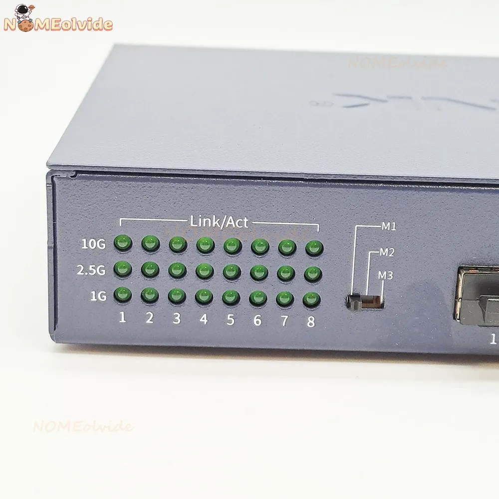 DHgate.com:8-Port 10GbE SFP+ Unmanaged Optical Ethernet Switch for Data ...