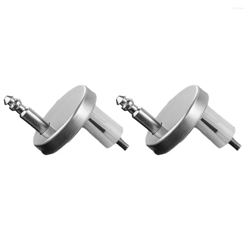 Universal Toilet Seat Hinges - Quick Release Toilet Lid Fittings ...