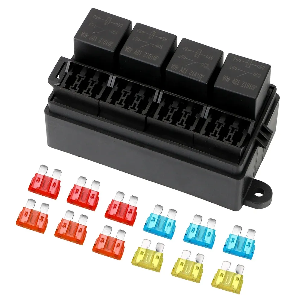 4Pin 12V 40A Relays With Spade Terminals 12 Way... From Ddmymaster, $21 ...