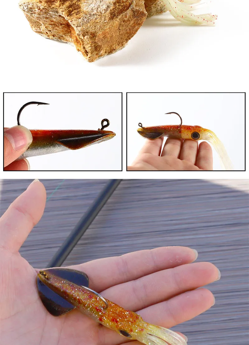 Luminous Squid Jigging Lure For Saltwater Fishing ... From Ddmyfriend ...