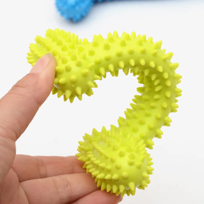 NEW Rubber Pacifier Dog Chew Toy for Small Dogs - Teeth Cleaning & Bite ...