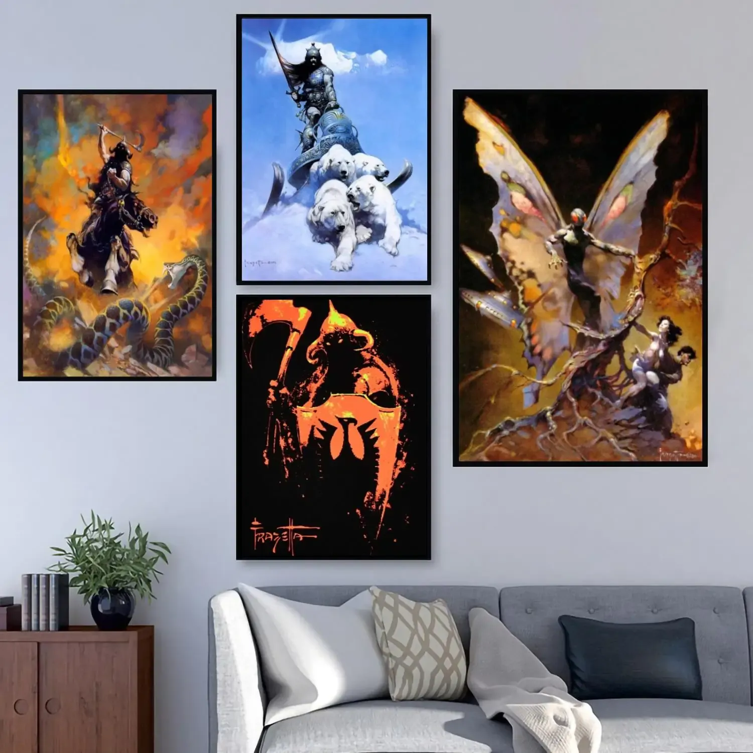 Frank Frazetta Decorative Canvas Posters 24x36 ... From Ddmyperfect ...