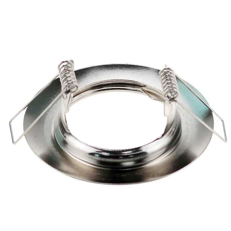 LED Ceiling Downlight Frame Round Metal Recessed MR16 GU10 Housing ...