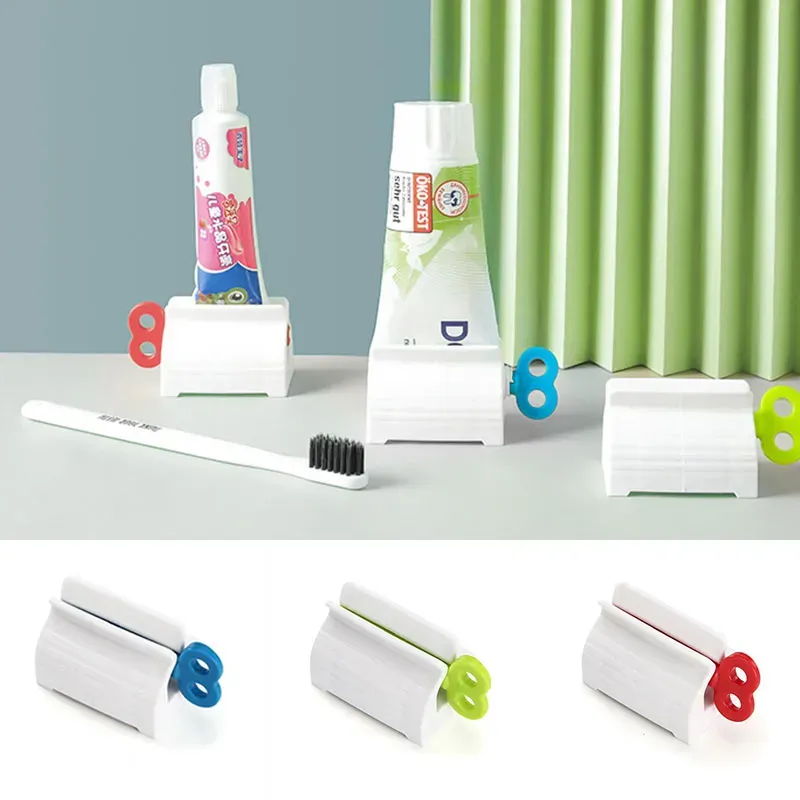 Smart Space Saving Toothpaste Squeezer: Rolling Tube Dispenser For ...