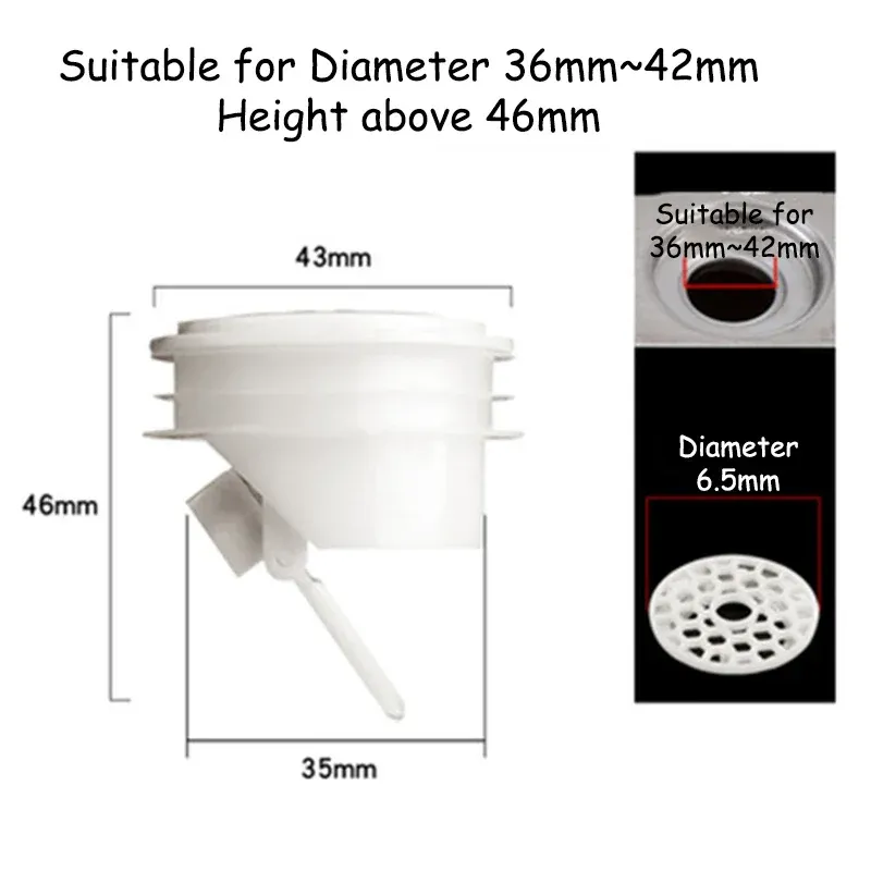 DHgate.com:Odorless Pest Control Floor Drain Stopper, One-Way Valve ...